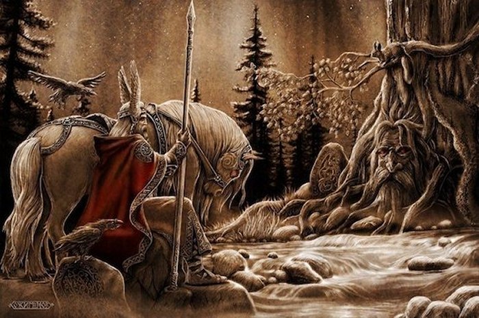 Giant Mimir And The Well Of Wisdom In Norse Beliefs | Ancient Pages