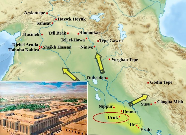 Uruk Was Ruled By Gilgamesh Who Built City's Great Walls - Ancient Pages