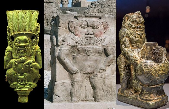 Bes - Ancient Egyptian Dwarf God Of Childbirth, Humor, Song and Dance ...