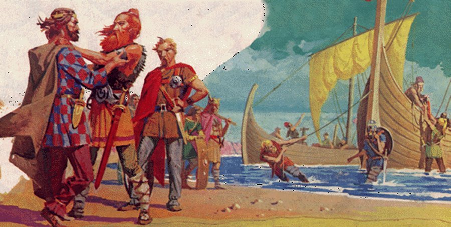 Hengist and Horsa: Legendary Anglo-Saxon Warrior Brothers And Leaders ...