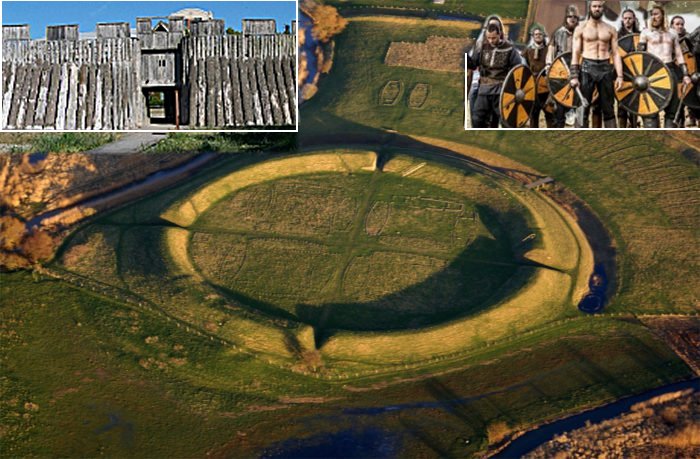 Great Viking Fortresses Built By King Harald Bluetooth - Ancient Pages