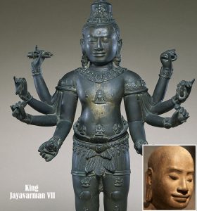 A 1.9-Meter Statue Of A Guard And Part Of A Medicine Buddha Unearthed ...