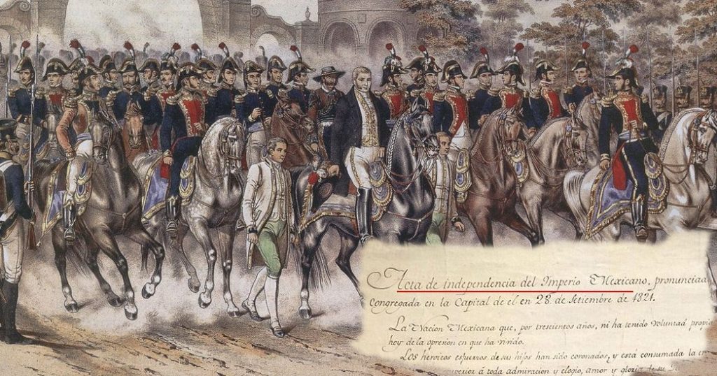 On This Day In History: Declaration Of Independence Of The Mexican ...
