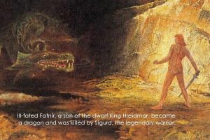 Famous Viking Sigurd Snake-In-The-Eye, Son Of Ragnar Lodbrok And The ...