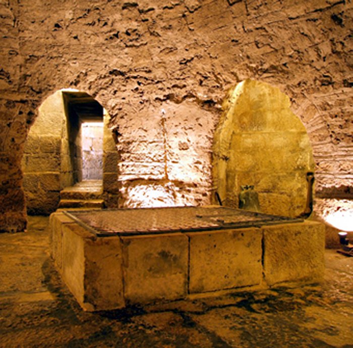 Crypt of Saint Lucy in Croatia. Image credit: www.pilgrimages.com ...