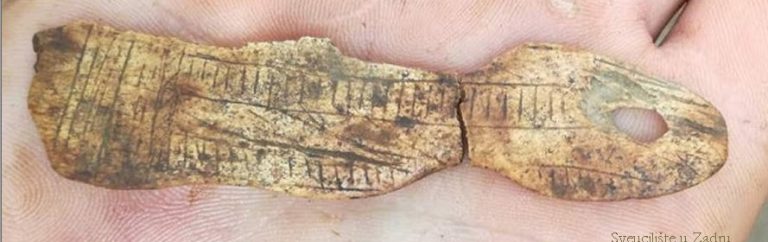 Prehistoric Sime Skeleton And Now 15,000-Year-Old Bone Pendant ...