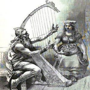 Bragi - Norse God Of Poetry, Eloquence, Music And Singing And Husband ...