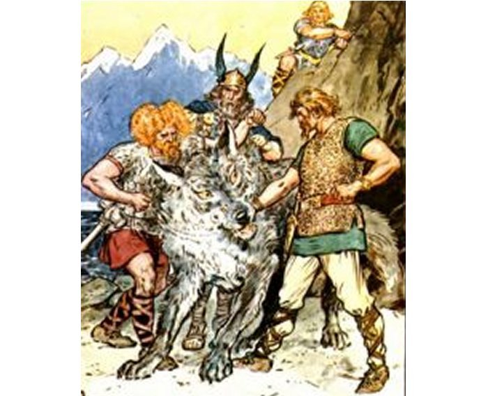 Norse God Tyr Who Gave Viking Warriors Courage And Self-Confidence In ...