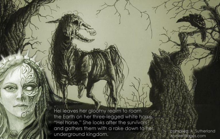 Hel - Loki's Terrible Daughter And Goddess Of The Land Of Dead ...