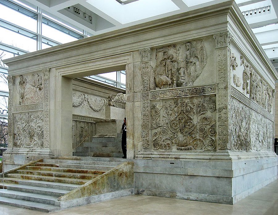 Ara Pacis: Altar In Rome Dedicated To Pax, The Roman Goddess Of Peace ...