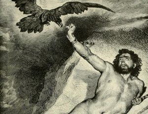 Prometheus 'Fire Bringer' - Hero Stealing Fire From Gods Giving It To Mortals - Ancient Pages