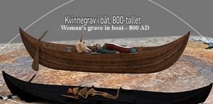 Extraordinary Viking Boat Burial Of Two People Unearthed In Central ...