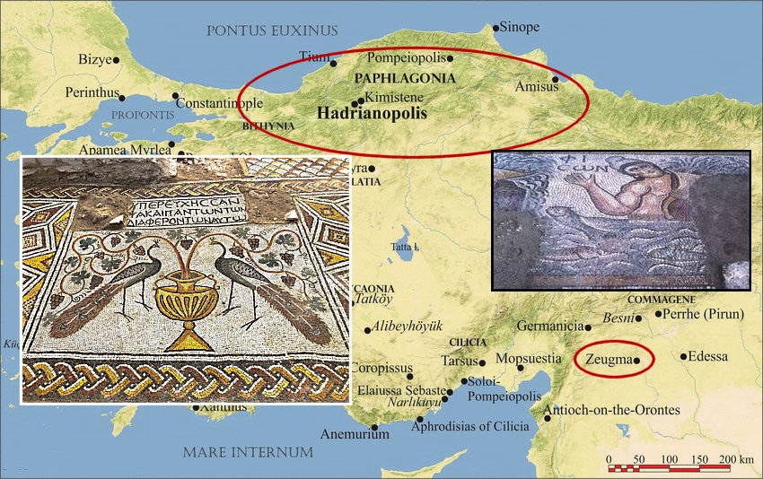 Hadrianopolis map - Ancient Pages
