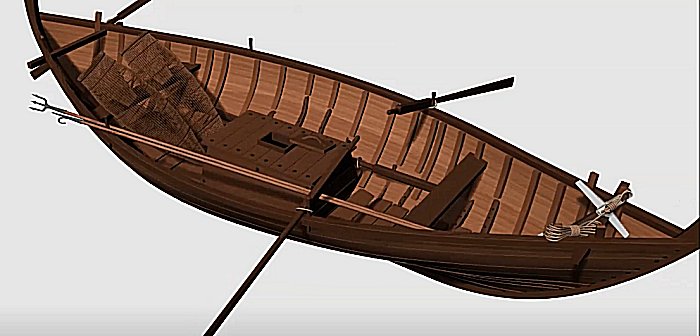 3-D Reconstructions Of Three Wooden Boats Found At Ancient Port In ...