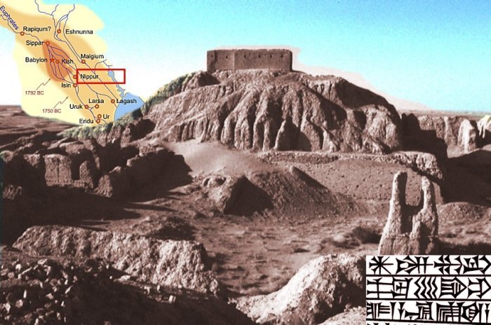 Nippur – Holy City Of God Enlil And One Of The Oldest Cities Of Sumer ...