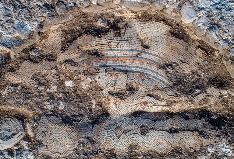 Beautiful Mosaics In 1,300-Year-Old Church Discovered In The Lower ...