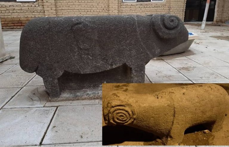 Ancient Stone Ram Figurine - Symbol Of Abundance And Great Courage ...