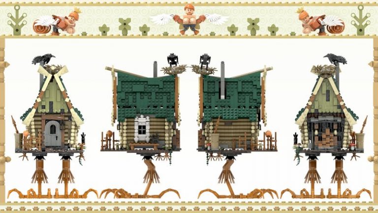 Baba Yaga Lego Created By Russian Artist Brings Classic Slavic ...