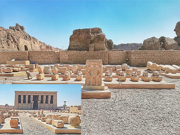 New Images From The Magnificent Dendera Temple Where Restoration Works ...