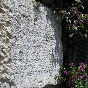 Rare Stone Showing Ancient Rome's City Limits - Accidentally Found ...