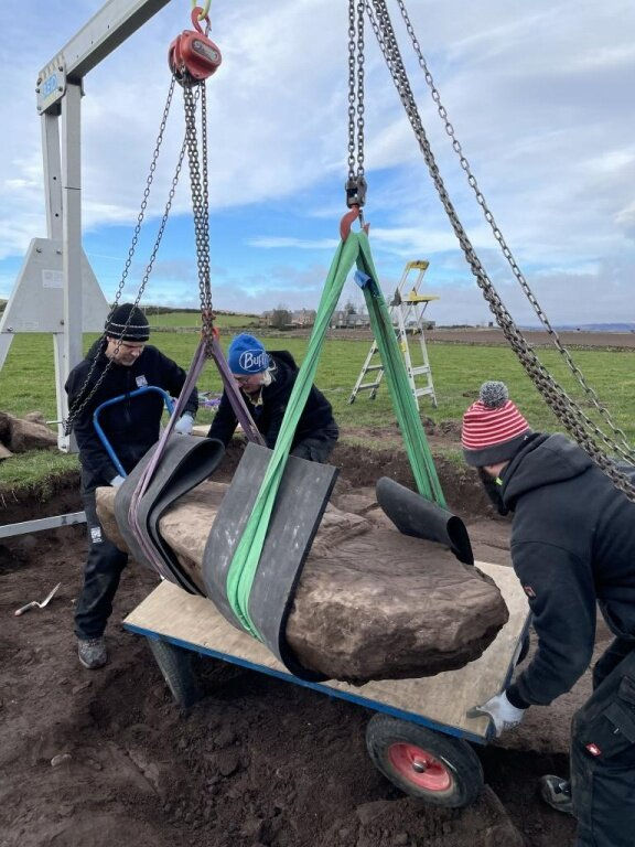 Rare Pictish Symbol Stone Found Near The Battle Of Nechtansmere Site ...