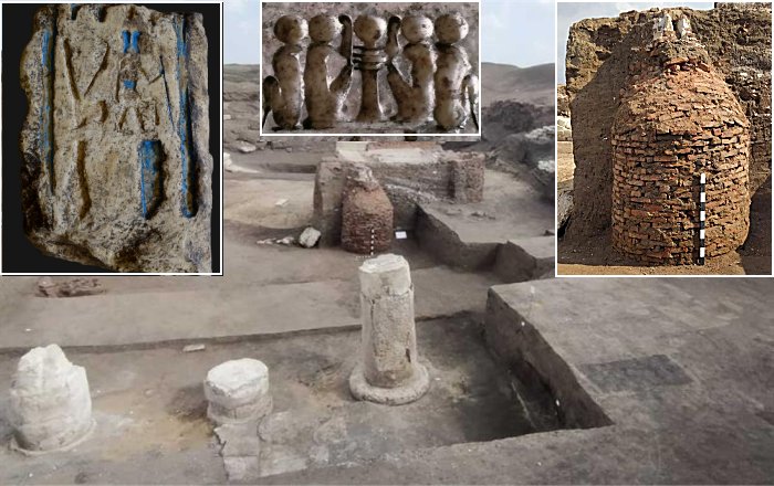 Remains Of Colonnaded Hall Of 26th Dynasty Found At Ancient Buto Temple ...