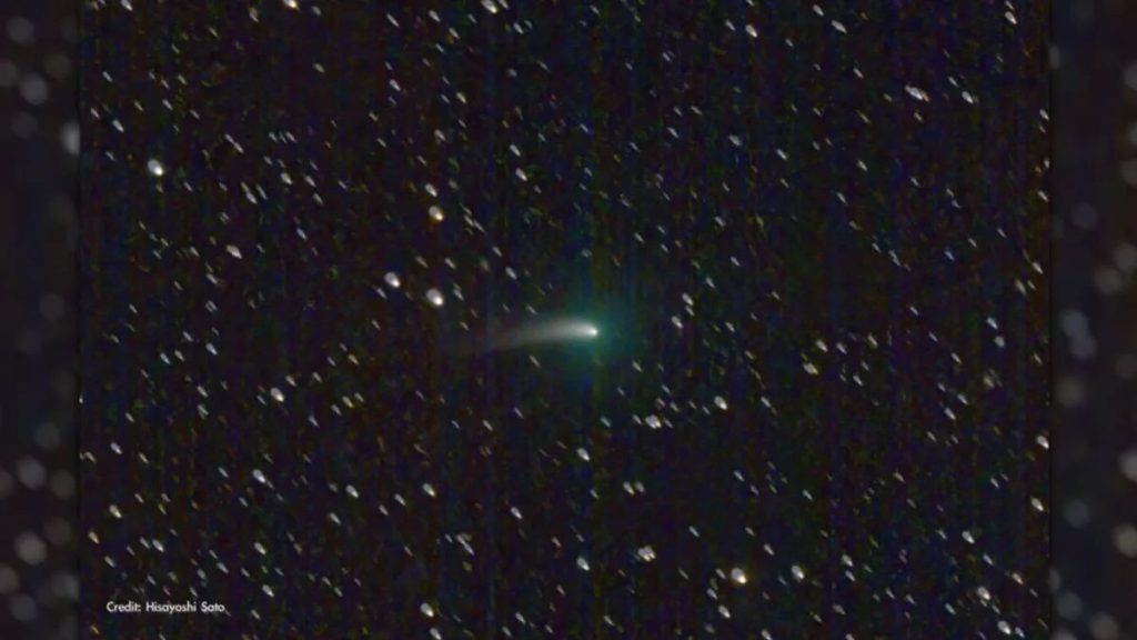 Green Comet Last Seen By The Neanderthals 50,000 Years Ago May Be ...