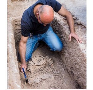 Skeletal Remains Of A 1,500-Year-Old Byzantine Ascetic Monk, Chained In ...