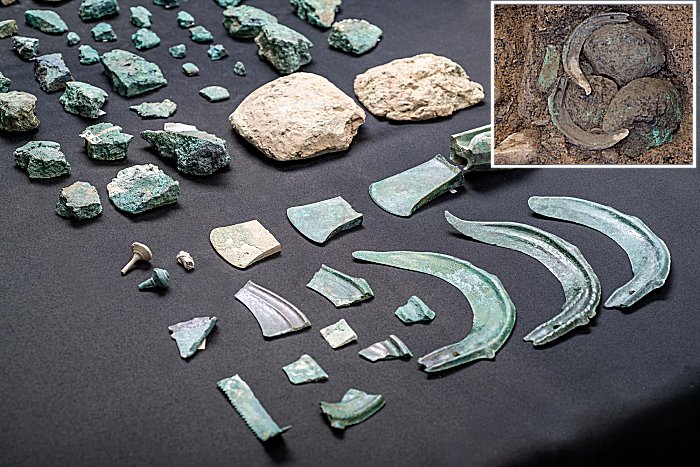 Unique 80 Bronze Age Artifacts Dated To Roman Campaign In The Alps In ...