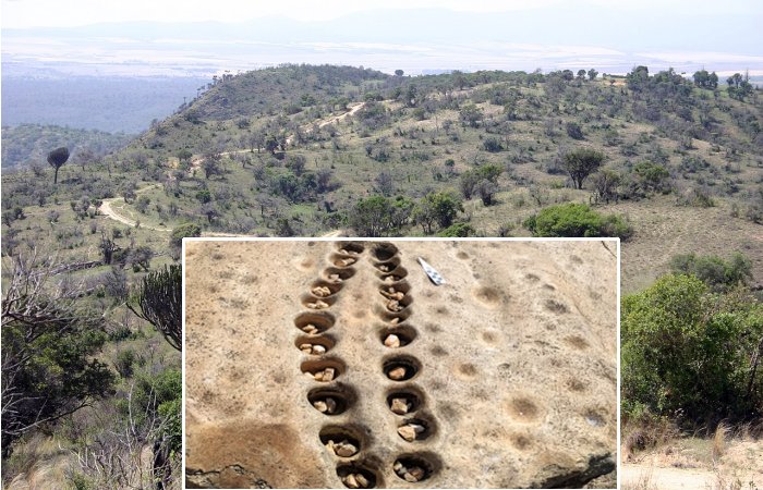 'Arcade' Of Ancient Mancala Game Boards Carved On Rocks Found In Lewa ...