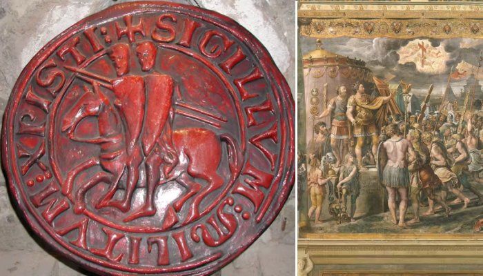 Two Knights, One Horse − How A Legendary Knights Templar Symbol Has ...