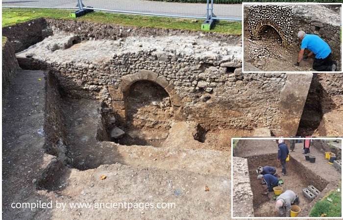 Remains Of Tower That Defended Chichester's Castle Built After The ...