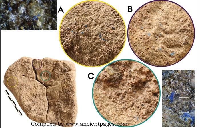 Europe's Oldest Blue Pigment, Found On A 13,000-Year-Old Stone In ...